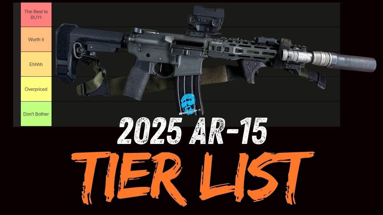 The 2025 AR-15 Tier List, find out how the brands rank this year! - YouTube
