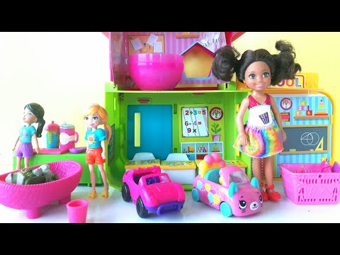 Polly Pocket Anaokulunda Paylaşamama Krizi Öğretmen Barbie @Ponçik Nisa Tv