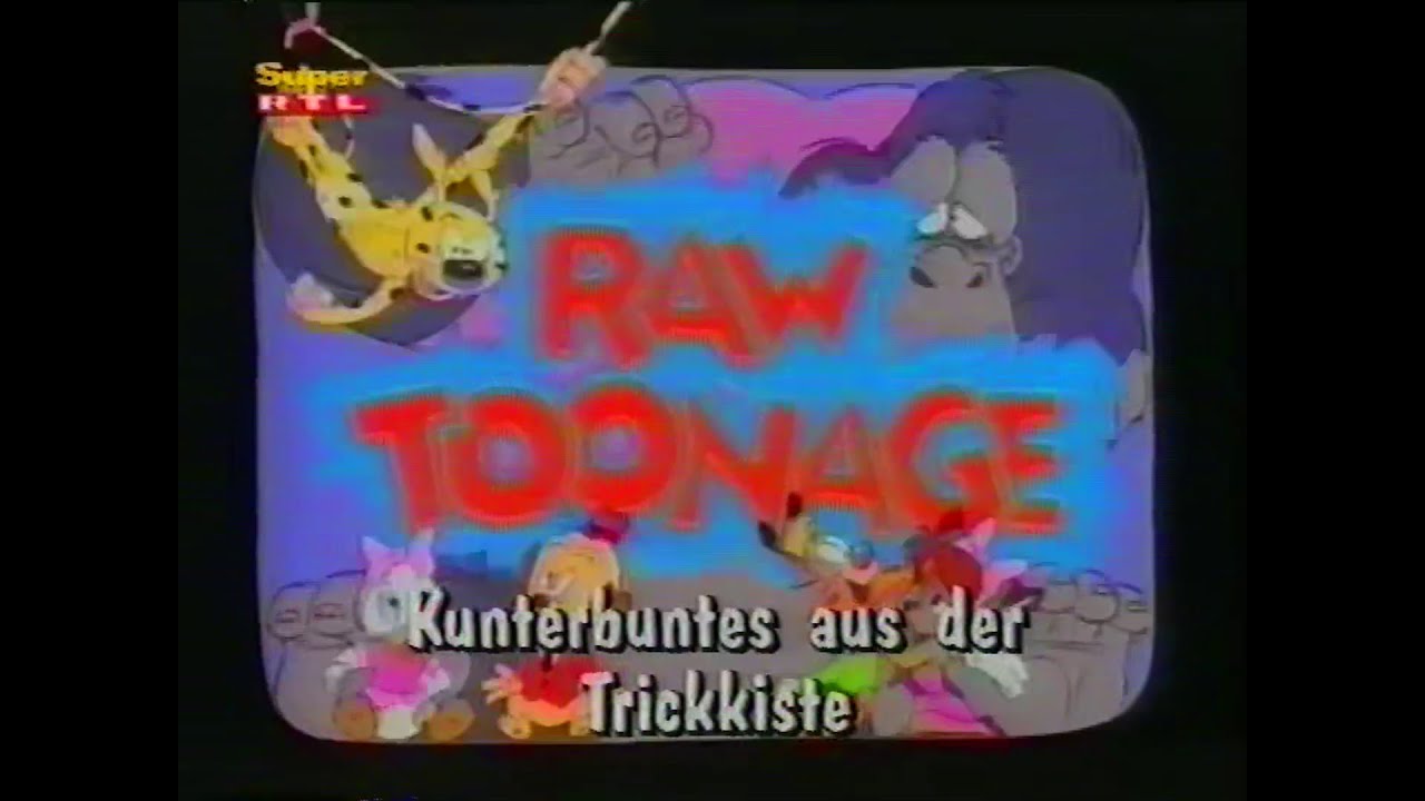 Disney's Raw Toonage - German Intro / Outro - YouTube