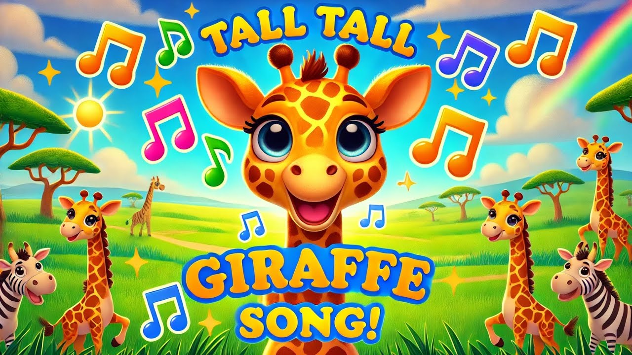 Giraffe Science Song! | Fun Learning for Kids - Sing Along! - YouTube
