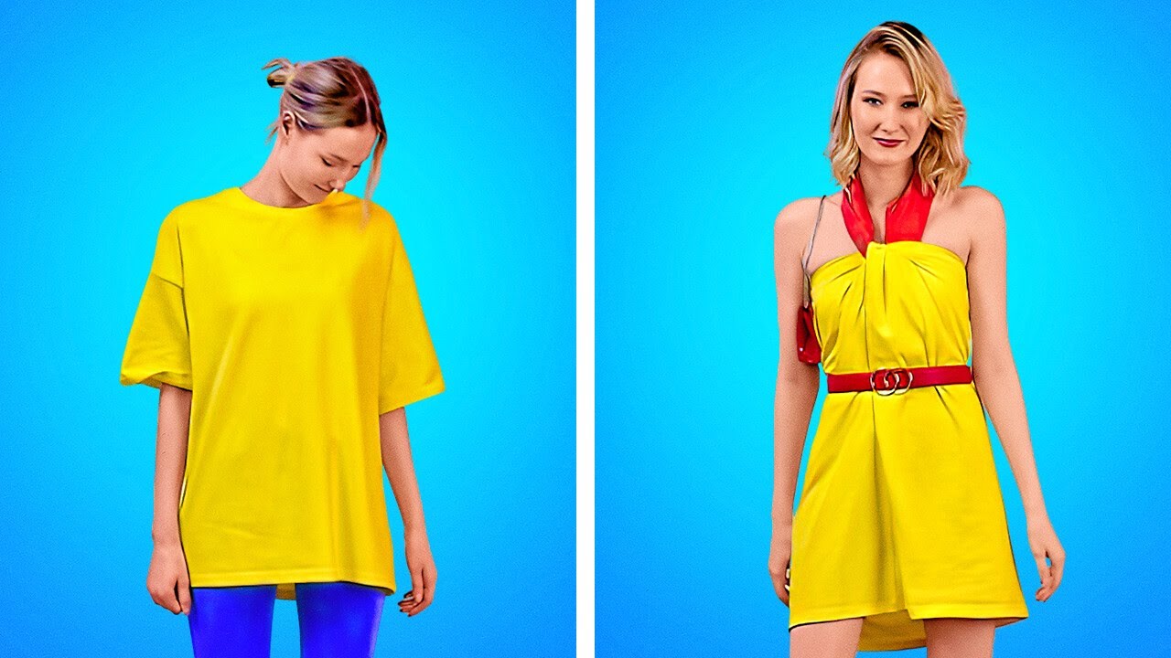 Transform Your Clothes with a Few Easy Steps - YouTube