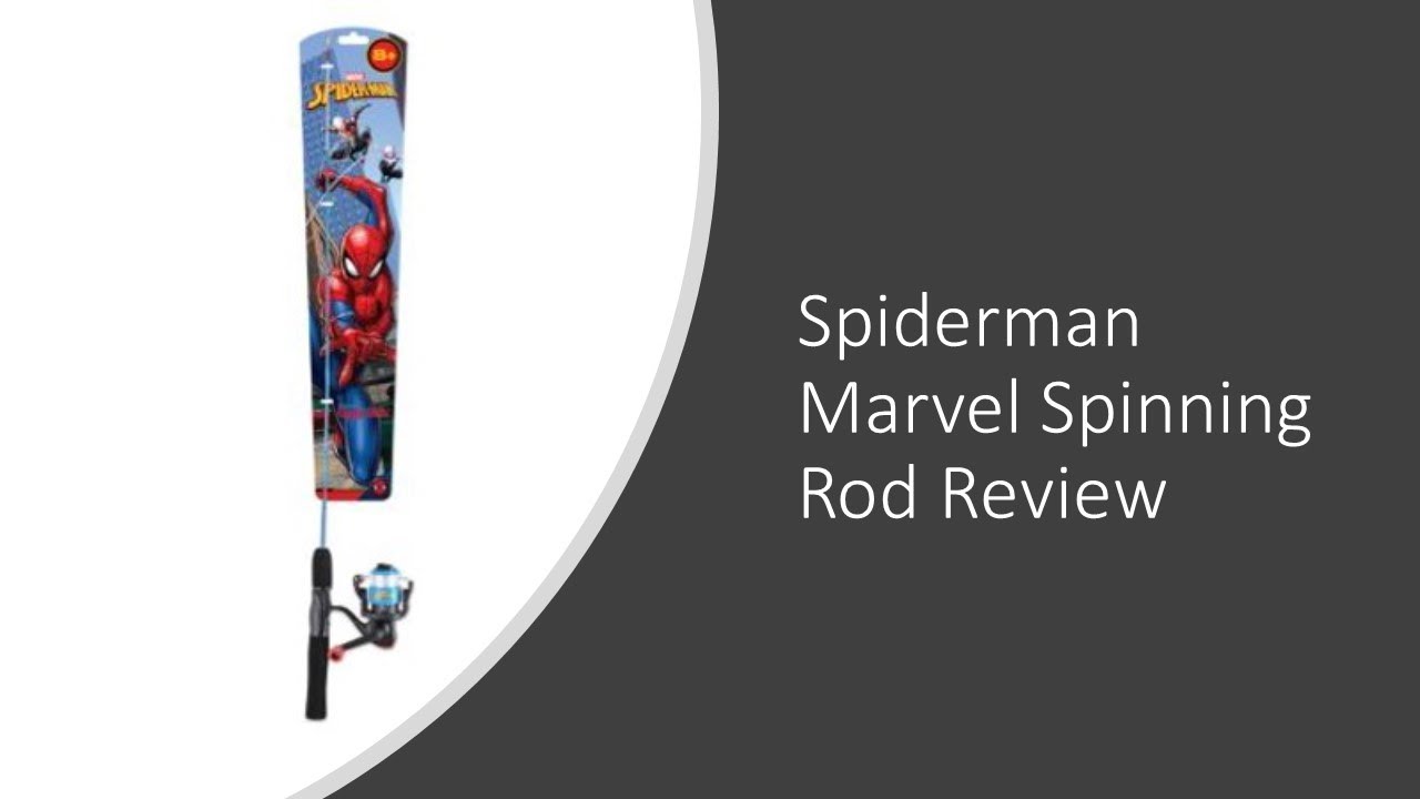 Shakespeare Spiderman Marvel Rod and Reel Combo Review - YouTube