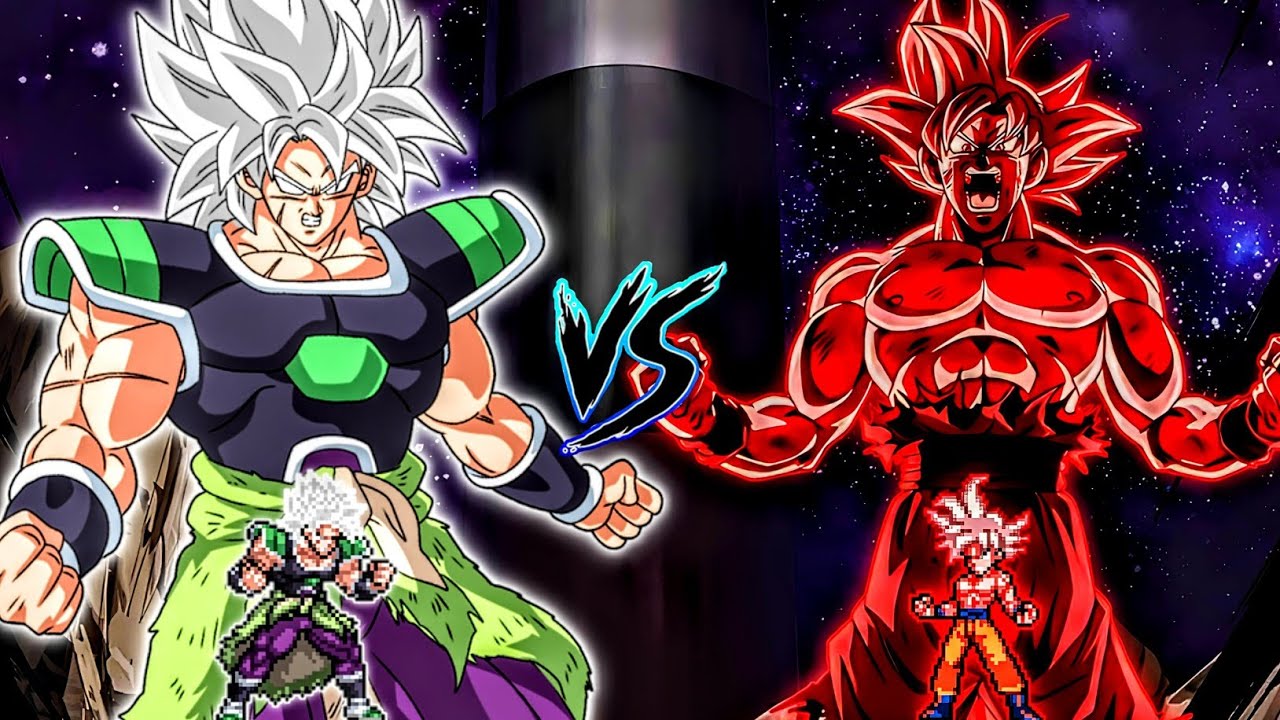 Broly DBS MUI OP (New) VS Goku MUI KaiokenX10 OP in Mugen - YouTube