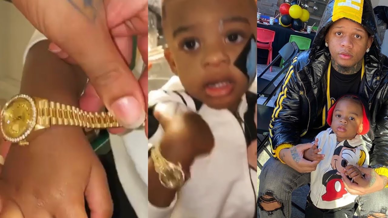 Yella Beezy Gifts His 2 Year Old Son His First Rolex On His Birthday ...