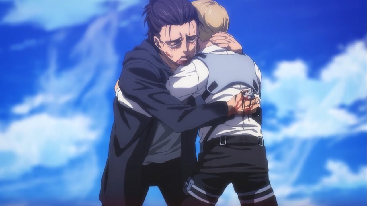 Eren And Armin Last Conversation Attack On Titan Youtube
