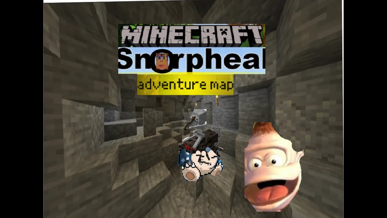 Minecraft Snorpheal Adventure map. Part 3 - YouTube