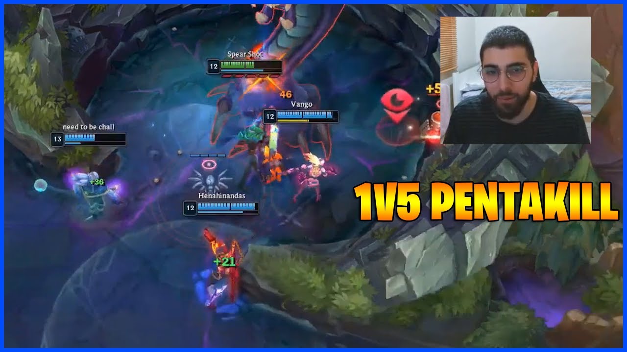 1v5 Pentakill - LoL Daily Moments Ep 2003 - YouTube