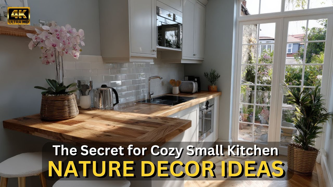 Small Kitchen, Big Impact: DIY Nature Decor Ideas You’ll Love - YouTube