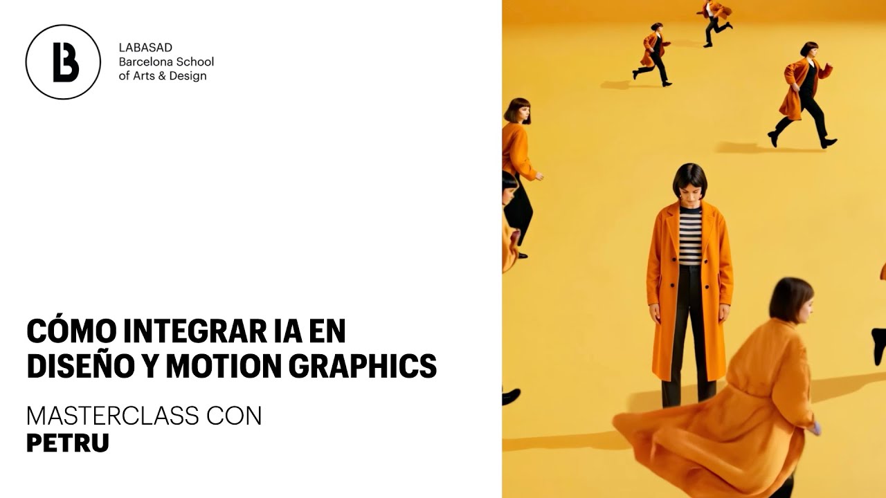 Cómo integrar IA en diseño y motion graphics - Masterclass con Petru ...