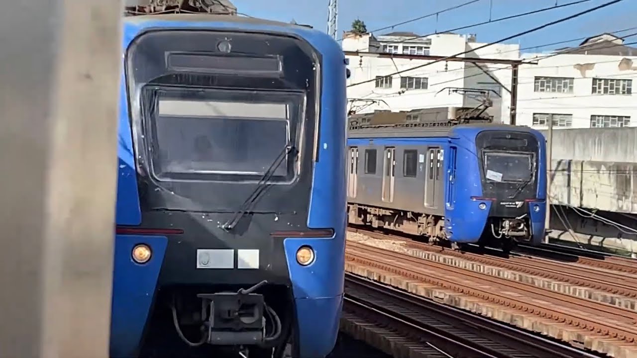 Supervia | No série 2005 de São Cristóvão à Central do Brasil - YouTube