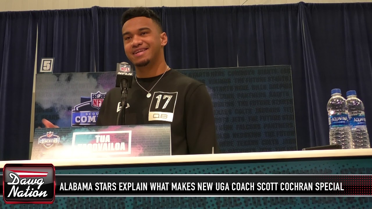 Alabama stars explain the importance of Scott Cochran - YouTube