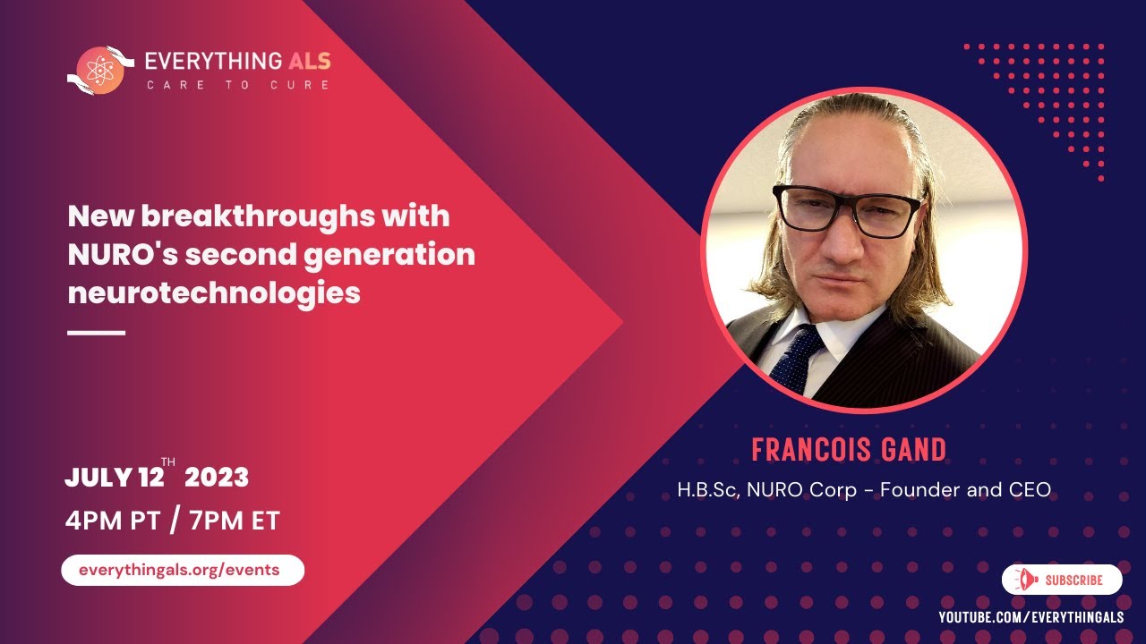 New breakthroughs with NURO's second generation neurotechnologies by Mr ...