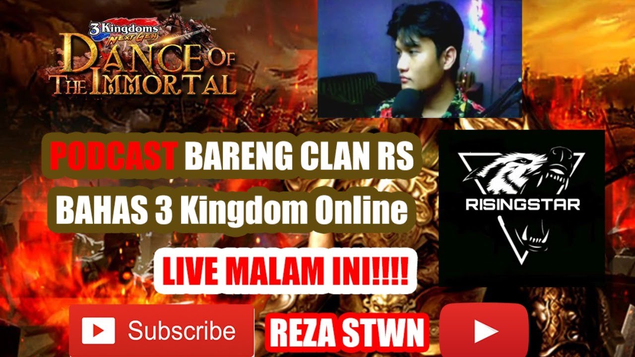 LIVE PODCAST BARENG CLAN RISINGSTAR BAHAS GAME 3KO - YouTube