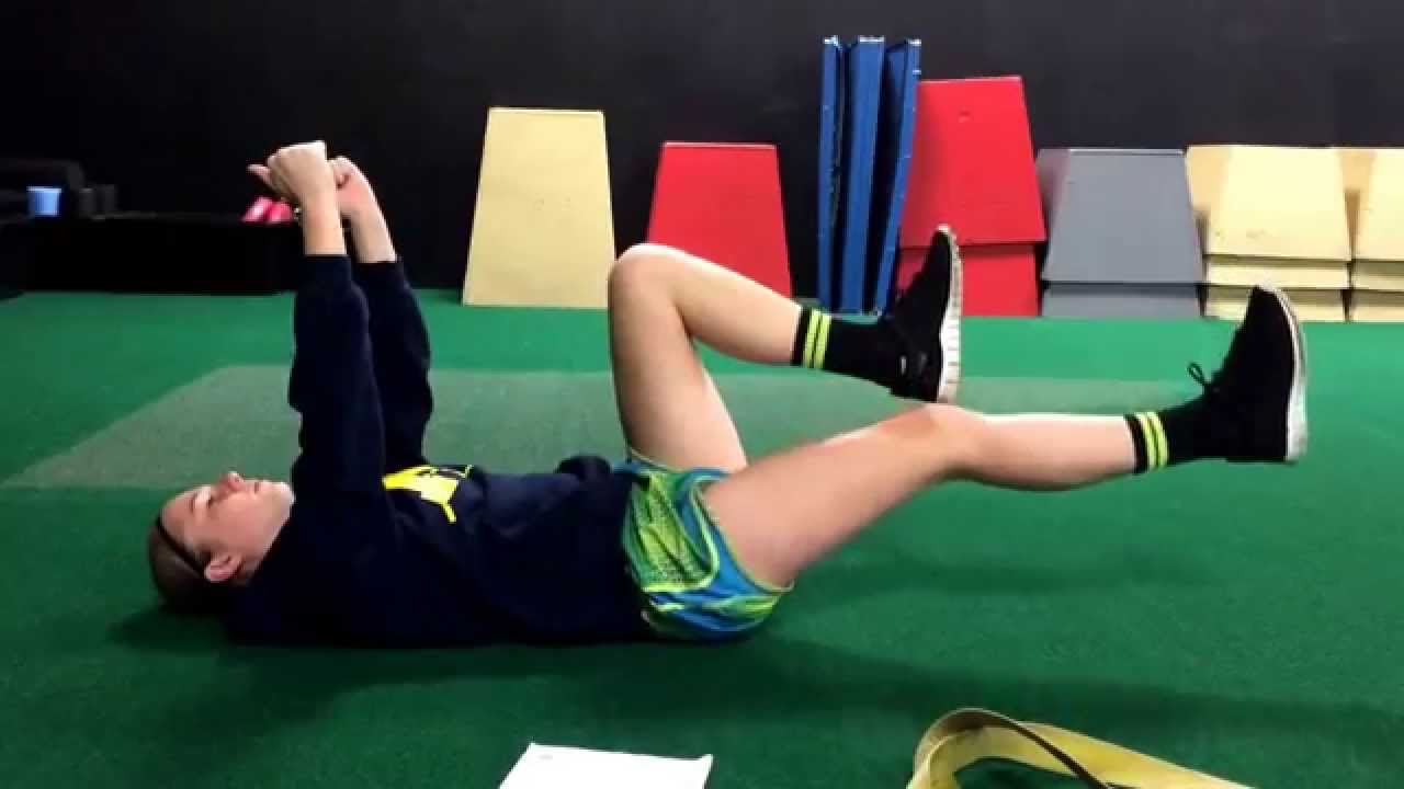 Single Leg Deadbug - YouTube