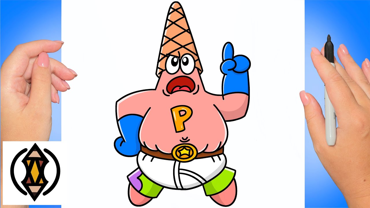 How To Draw Patrick Man | SpongeBob - YouTube