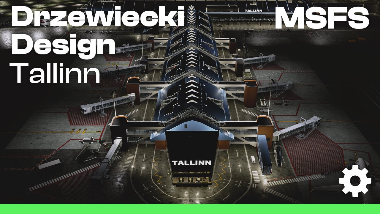 Drzewiecki Design Tallinn (EETN) for Microsoft Flight Simulator - YouTube