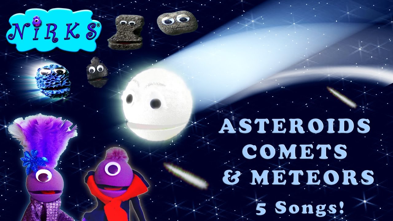 Asteroids, Comets & Meteors! Learn the difference with 5 space ...