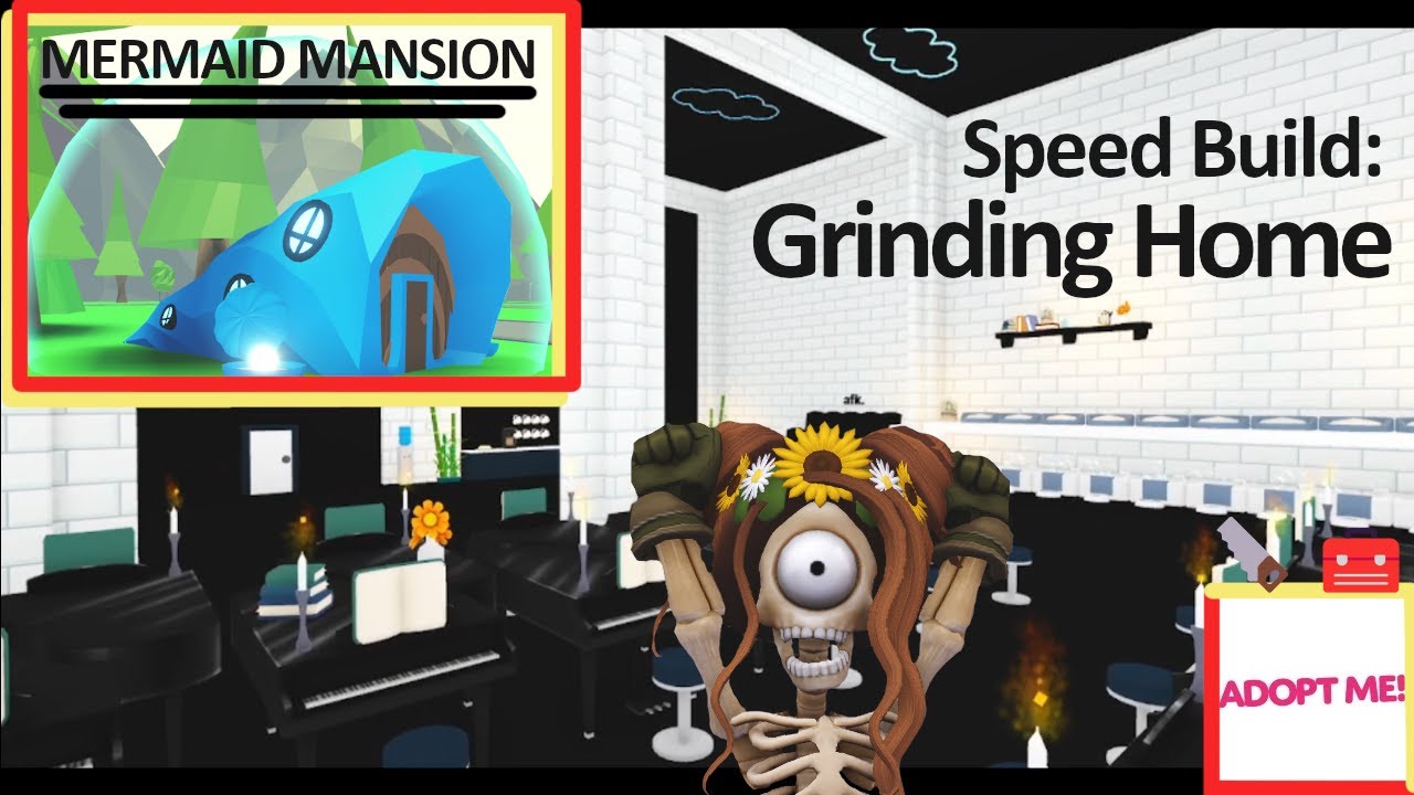 🔧Speed Building a *HUGE* GRINDING AREA in the MERMAID MANSION - Adopt ...