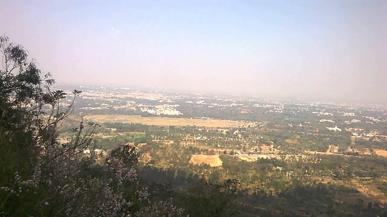 The city of Mysore from the foothills of Chamundi Hills - YouTube
