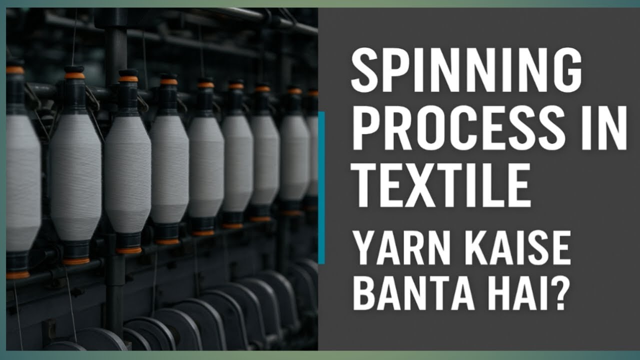 Spinning Process in Textile | Complete Fiber to Yarn Manufacturing ...