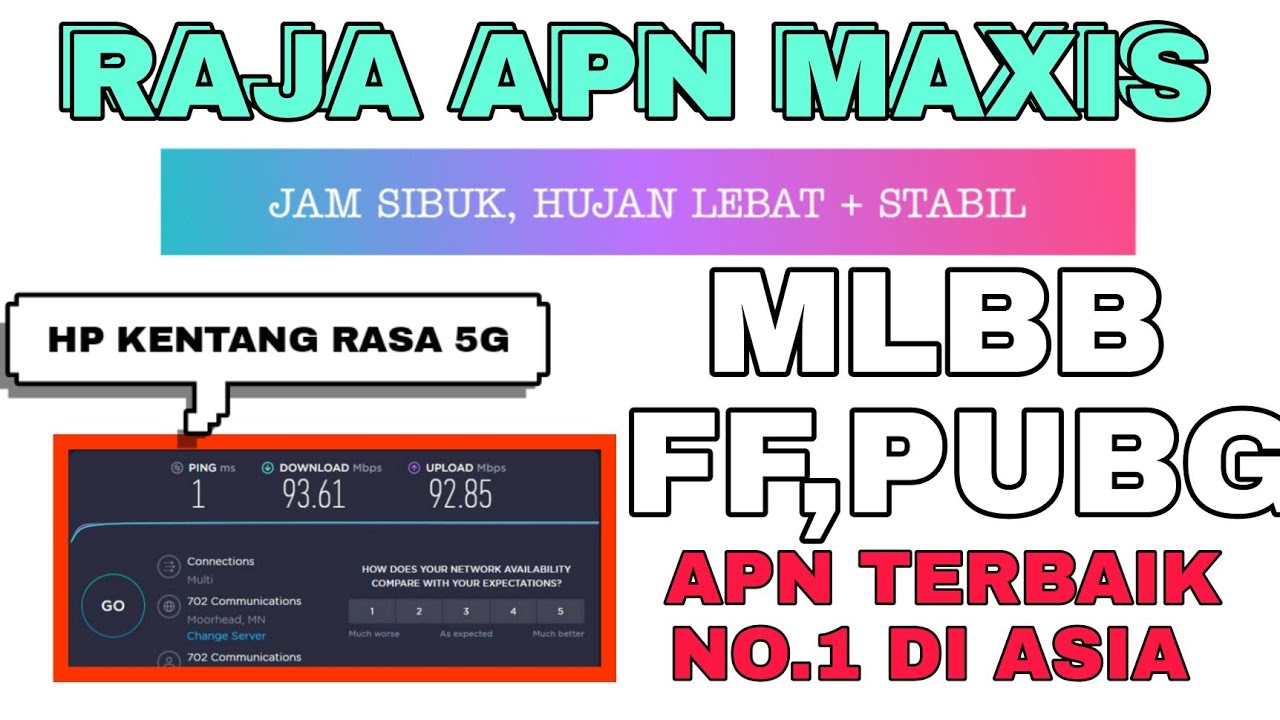 DEWA APN MAXIS,APN MAXIS TERCEPAT PERIODE 2022 HP KENTANG RASA 5G - YouTube