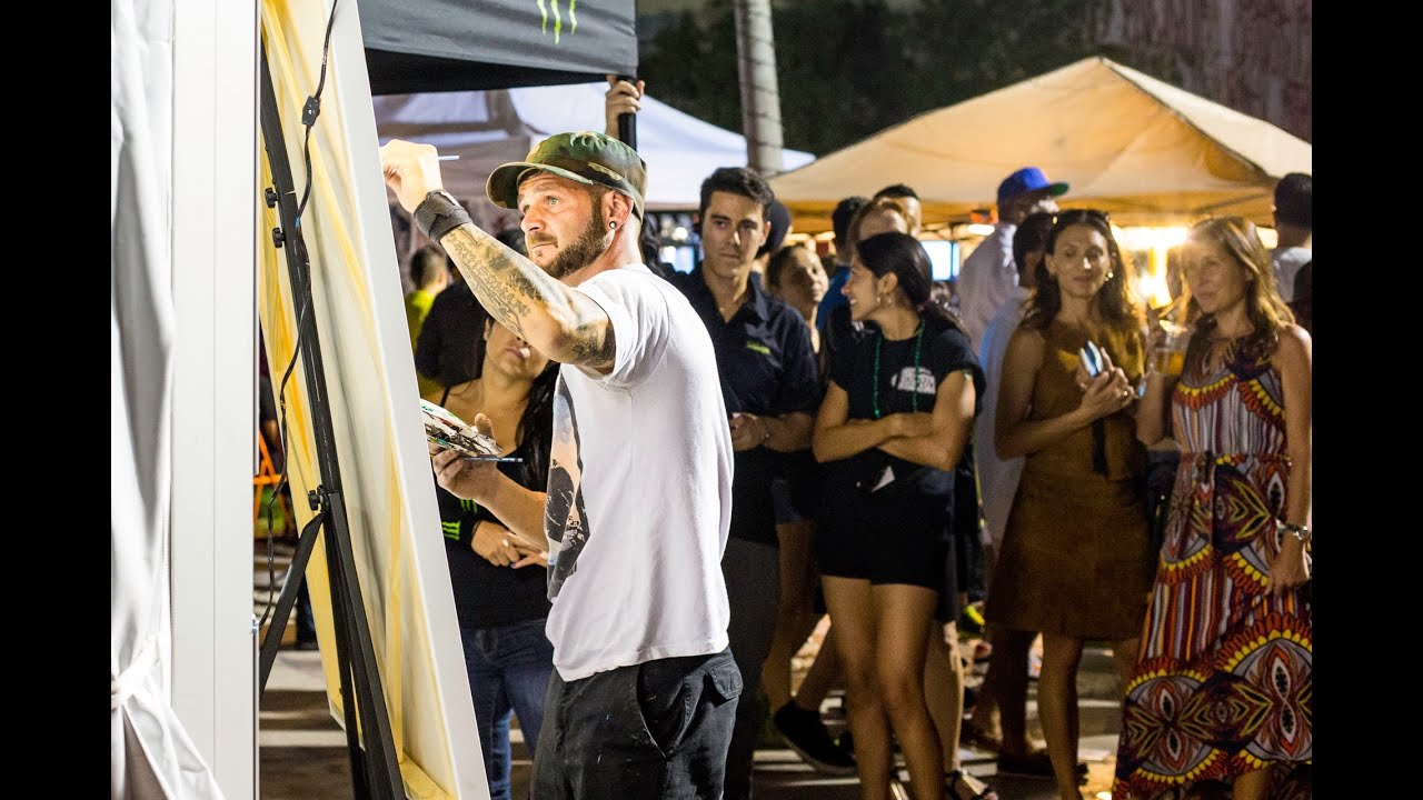 Get To Know B.A.C. Artist Joshua Oliveira & His Artwork - YouTube