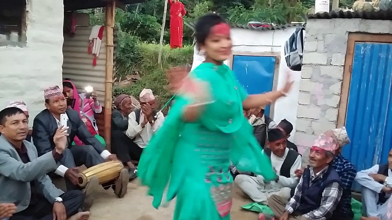 jhyaure dance by nepal, गाउँको झ्याउरे नाच, सल्यानको, - YouTube