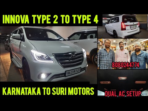 Toyota Innova Type 2 to Type 4 modified at Suri Motors Vashi | Best ...