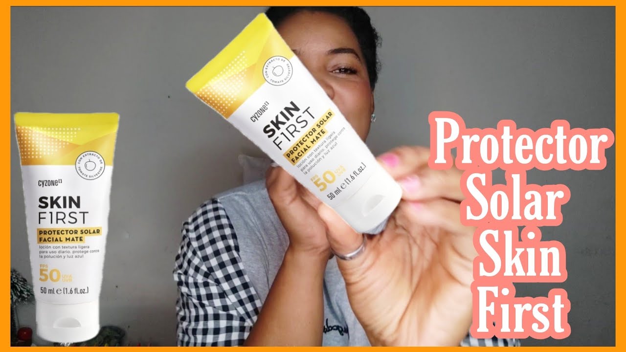 Reseña Protector Solar de Skin first - YouTube
