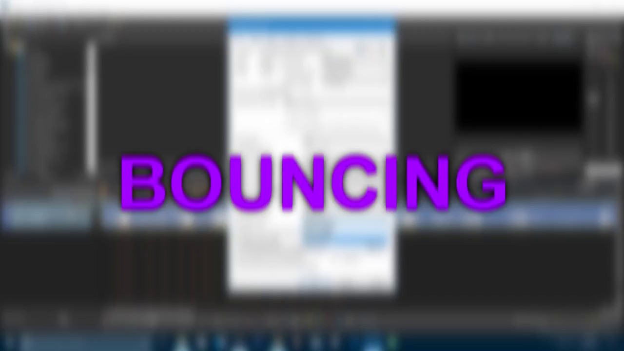 How to do a bouncing text effect on Sony Vegas pro!!! Tutorial! - YouTube