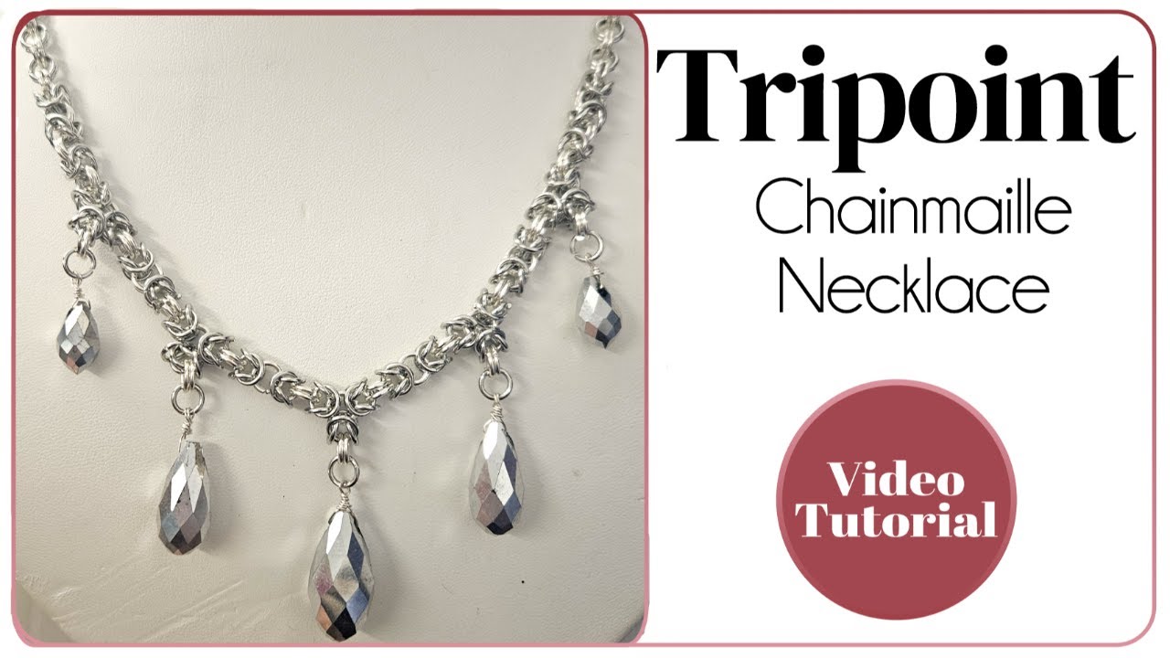Tripoint Chainmaille Necklace Tutorial - YouTube