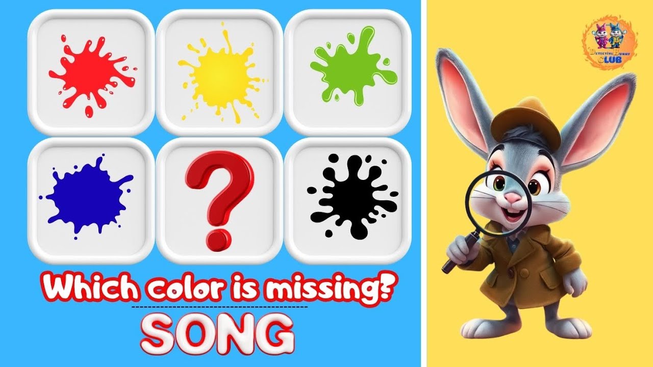 A Color Is Missing... Can You Spot Which One? - YouTube