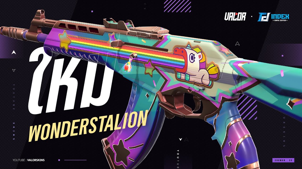 สกินใหม่ Wonderstallion บัดดี้น่ารักอีกแล้ว !! - VALORANT - YouTube