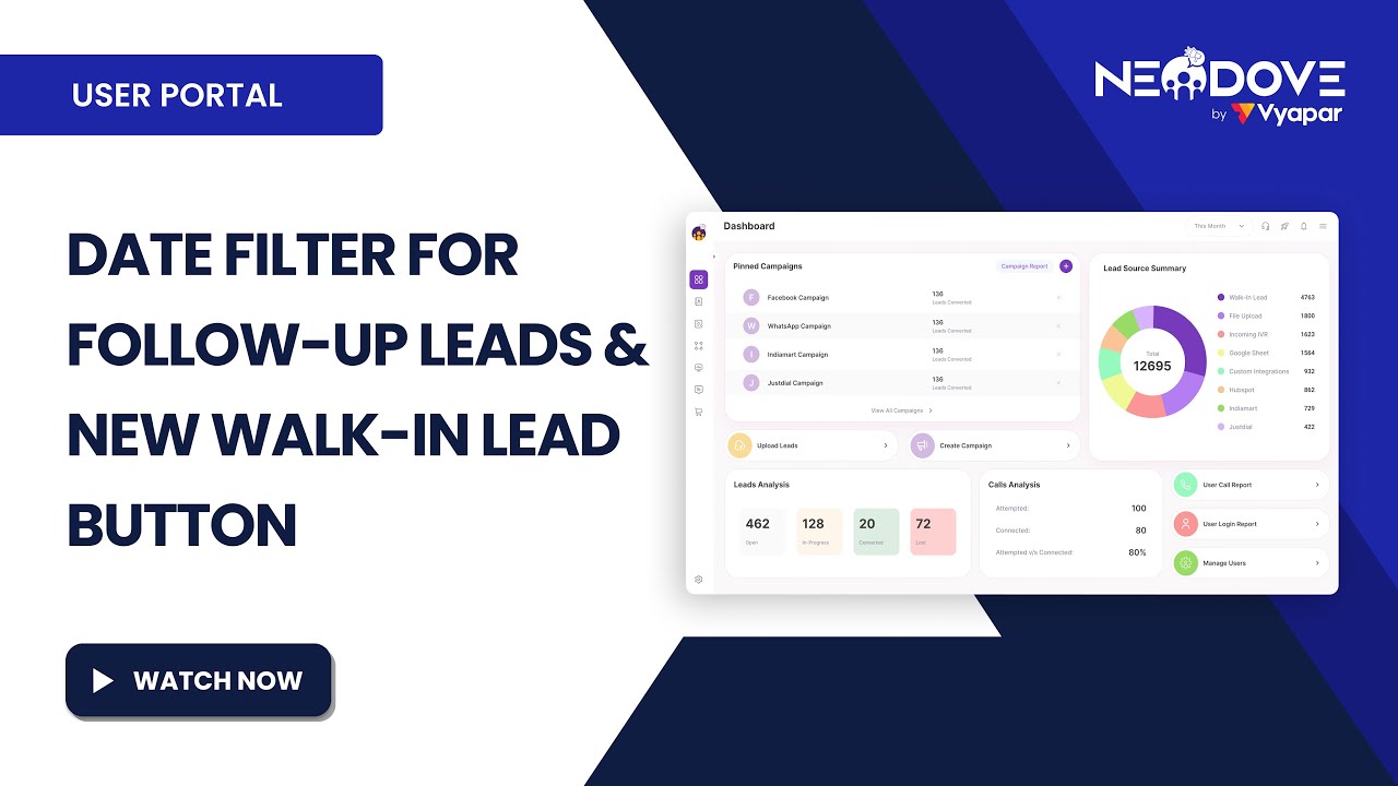 Web App Updates: Date Filter for Follow-Up Leads & New Walk-In Lead ...