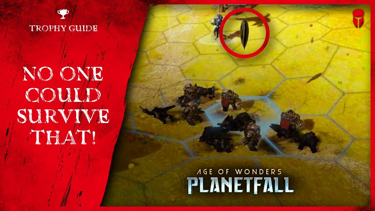 ‘No one could survive that’ trophy guide // Age of Wonders: Planetfall ...