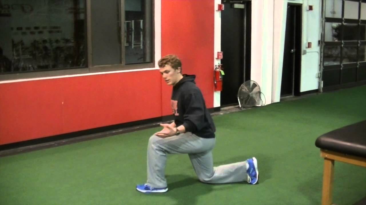 Lunge With A Hinge - YouTube