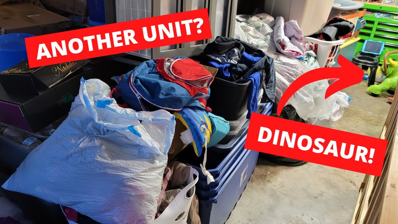 I bought more storage units AND 1 was by accident! - YouTube