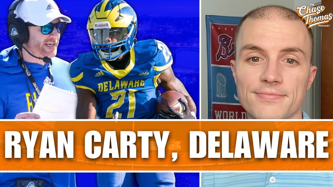 Ryan Carty, Delaware Blue Hens Head Football Coach l Full Interview l 6 ...