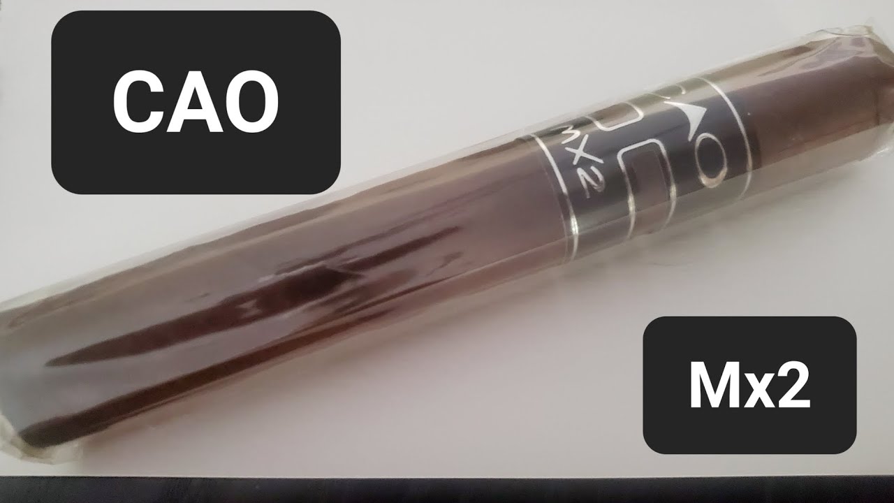 CAO Mx2 cigar review - YouTube