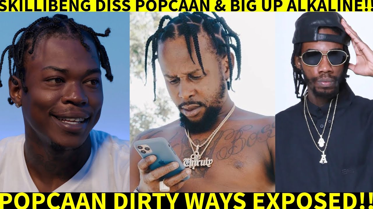 SKILLIBENG DISS POPCAAN AND BIG UP ALKALINE!!! Popcaan Dirty Ways ...