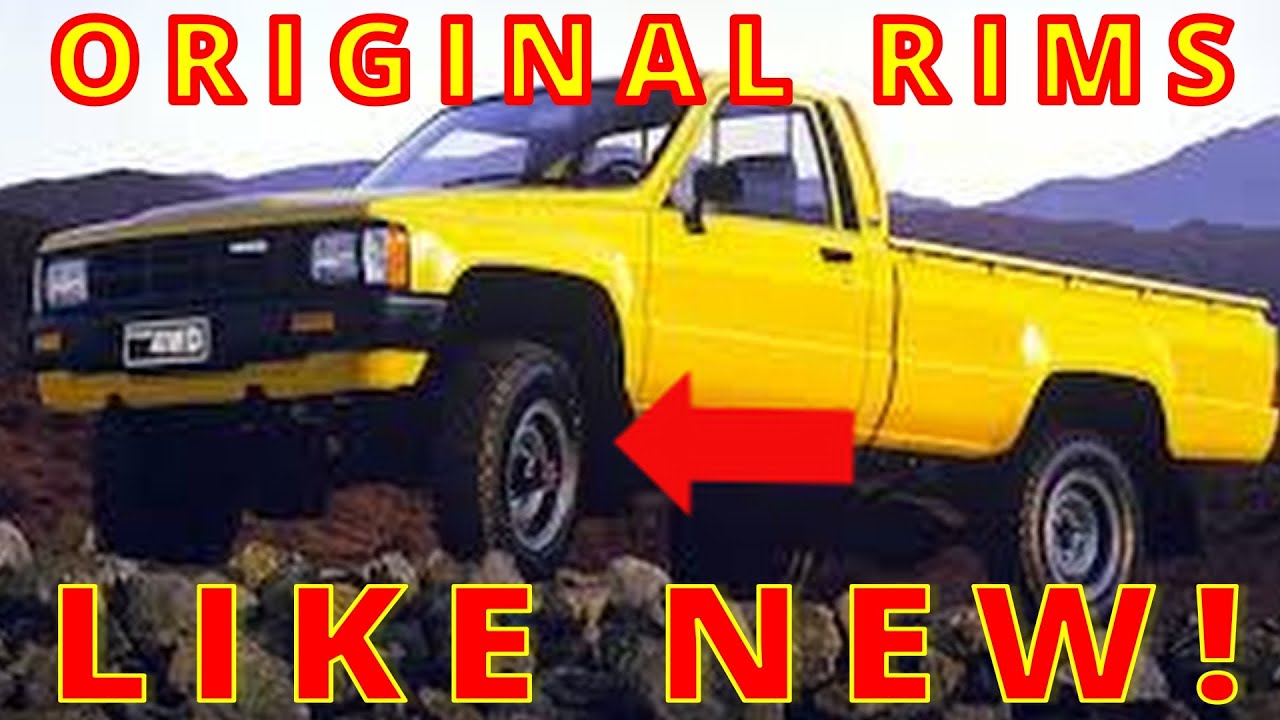 TOYOTA HILUX 4X4 SPLIT RIM RESTO & CENTRE BEARING REPLACEMENT | 1984 ...