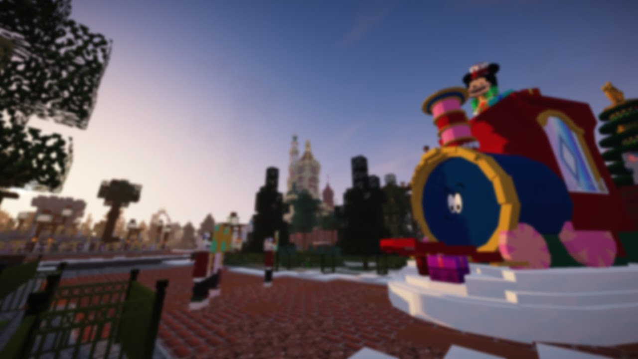 Mickey's Dazzling Christmas Parade - Minecraft -={AstralResort}=- - YouTube