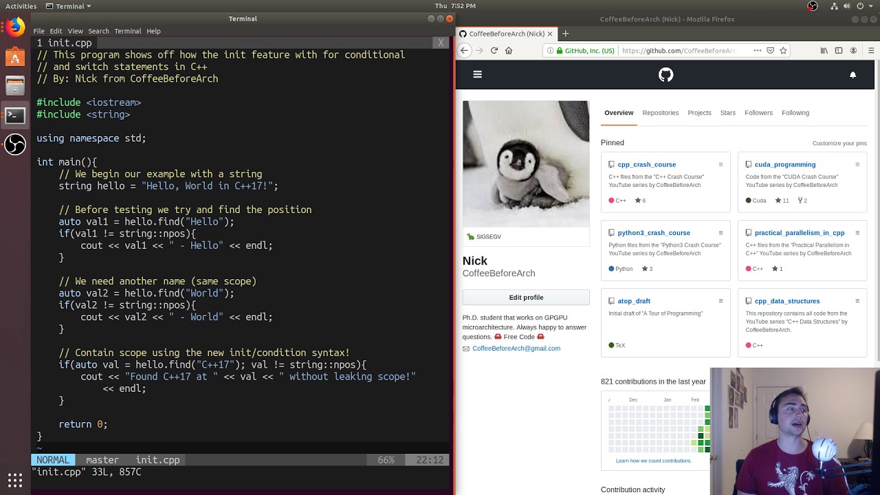 C Crash Course C17 Init Condition Statements Youtube