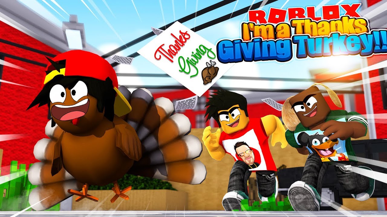 ROBLOX - I'M A THANKSGIVING TURKEY!!! - YouTube