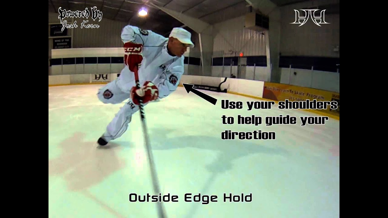 Hardcore Hockey - Outside Edge, One Leg Hold - YouTube