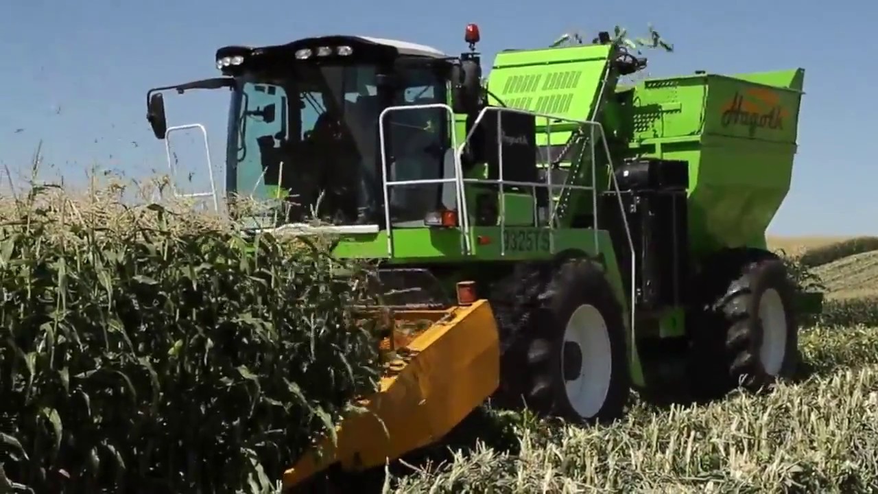 Sweet Corn Harvester Designed And Manufactured By Hagoth Industries Llc
