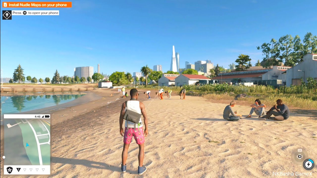 Watch Dogs 2 2025 Ultra Realistic Graphics Jogging at Sea View # ...