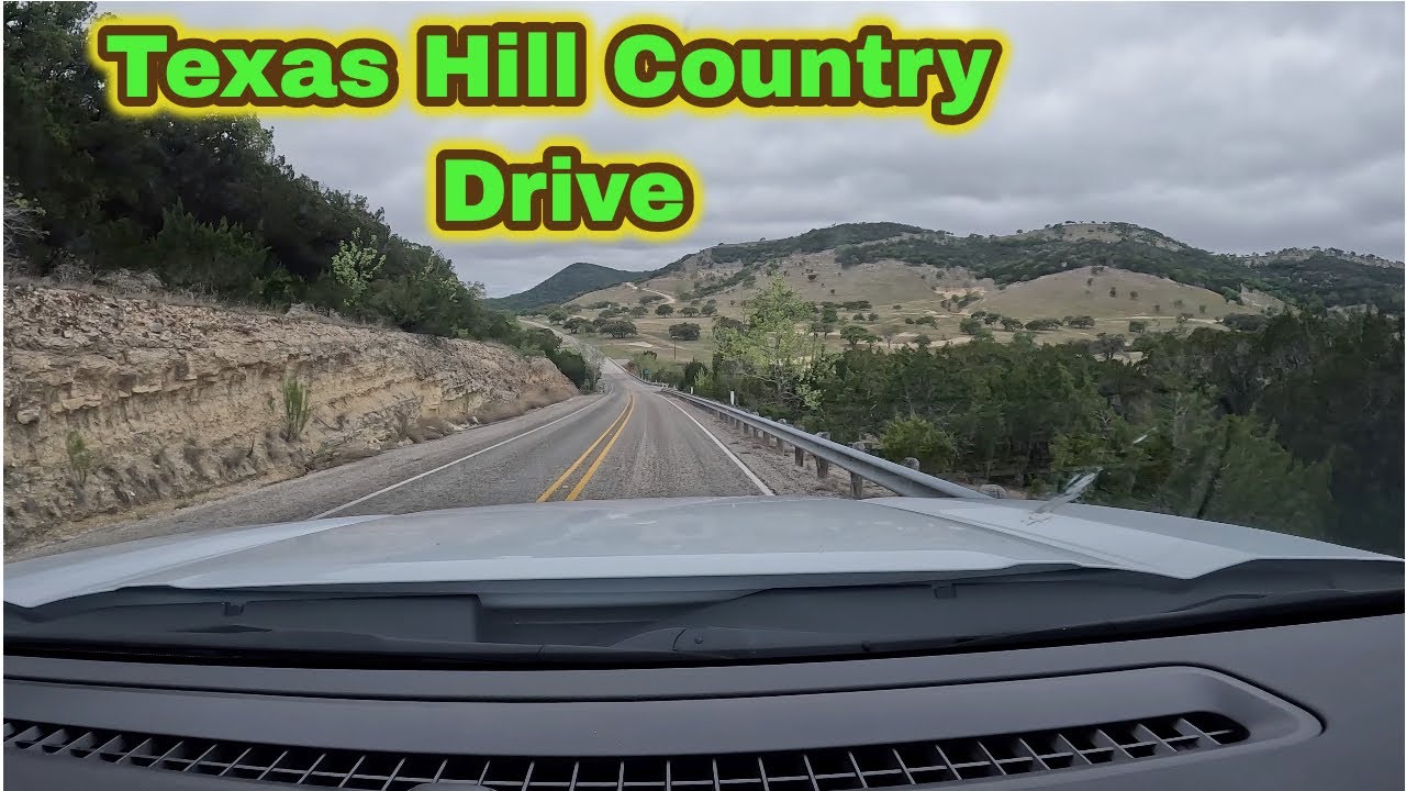 Relaxing Drive Through The Texas Hill Country | Backroad Freedom - YouTube