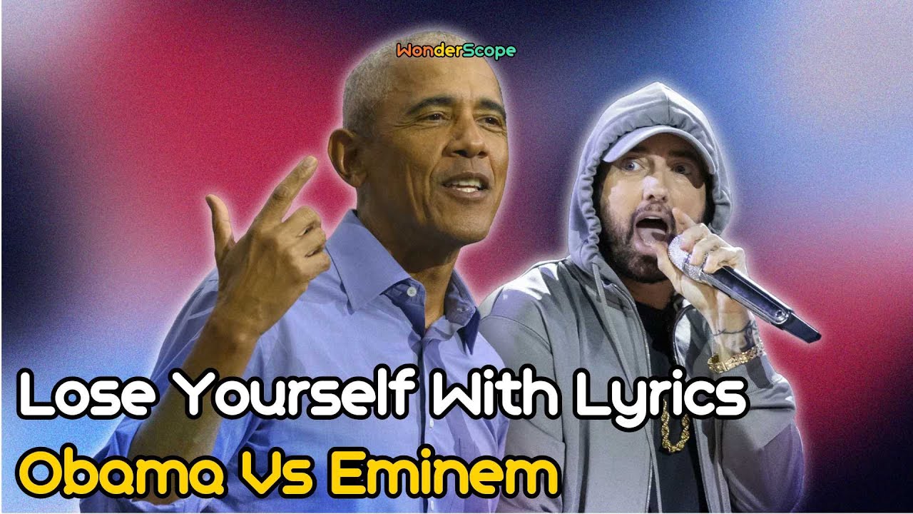 Barack Obama Raps Eminem's 'Lose Yourself' At Detroit Harris-Walz Rally ...