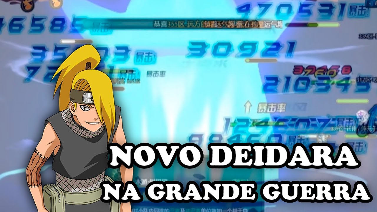 NOVO DEIDARA COMEÇA APARECER NA GGN - NARUTO ONLINE - YouTube